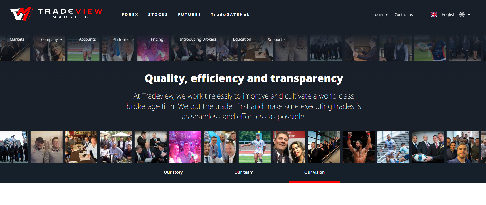 The Tradeview Team Culture